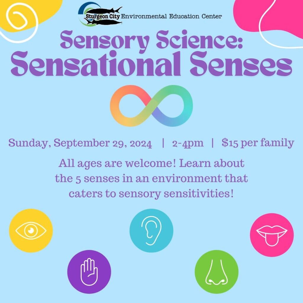 Sturgeon City Environmental Education Center : Sensory Science ...