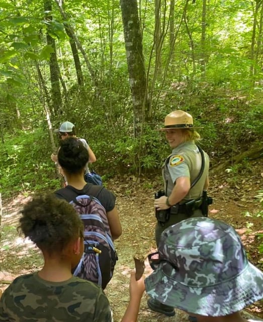 Gorges State Park: First Day Hike (Upper Bearwallow Falls) › North ...